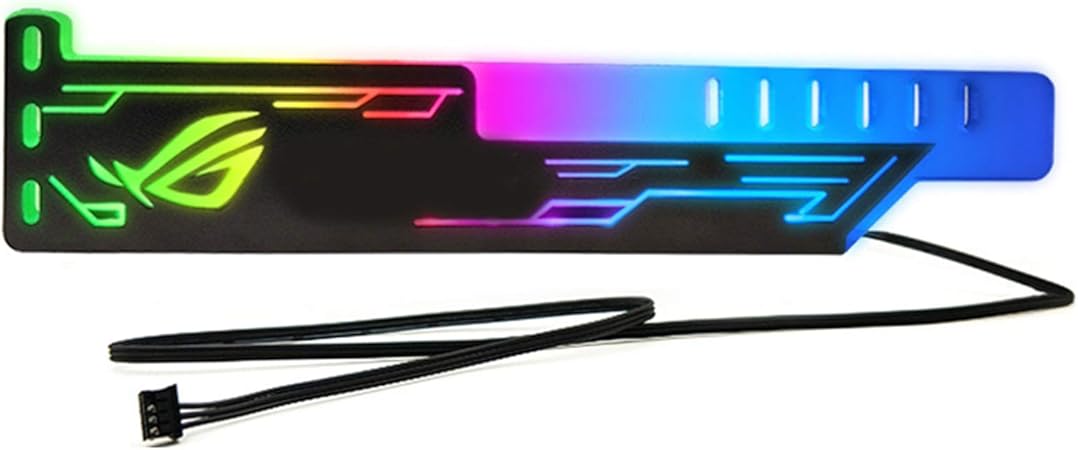 YOUNGE Support de carte graphique LED en acrylique - Utilisation pour ...