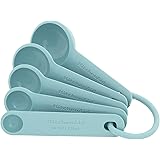 Amazon.com: KitchenAid Classic Measuring Spoons, Set of 5, Aqua Sky ...
