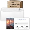 Amazon.com : Christian Church Tithing Envelopes Self-Seal (500 Pack) - 6.5"x3.5" Offering ...