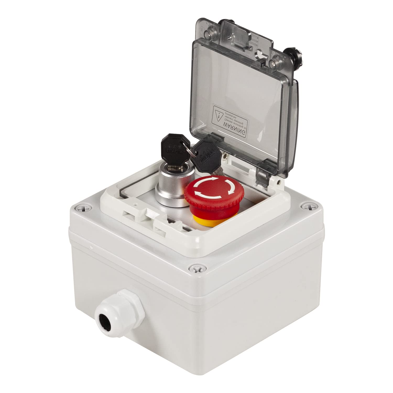 Mua Push Button Box ip67 Button Switch with Push Button Emergency Stop ...