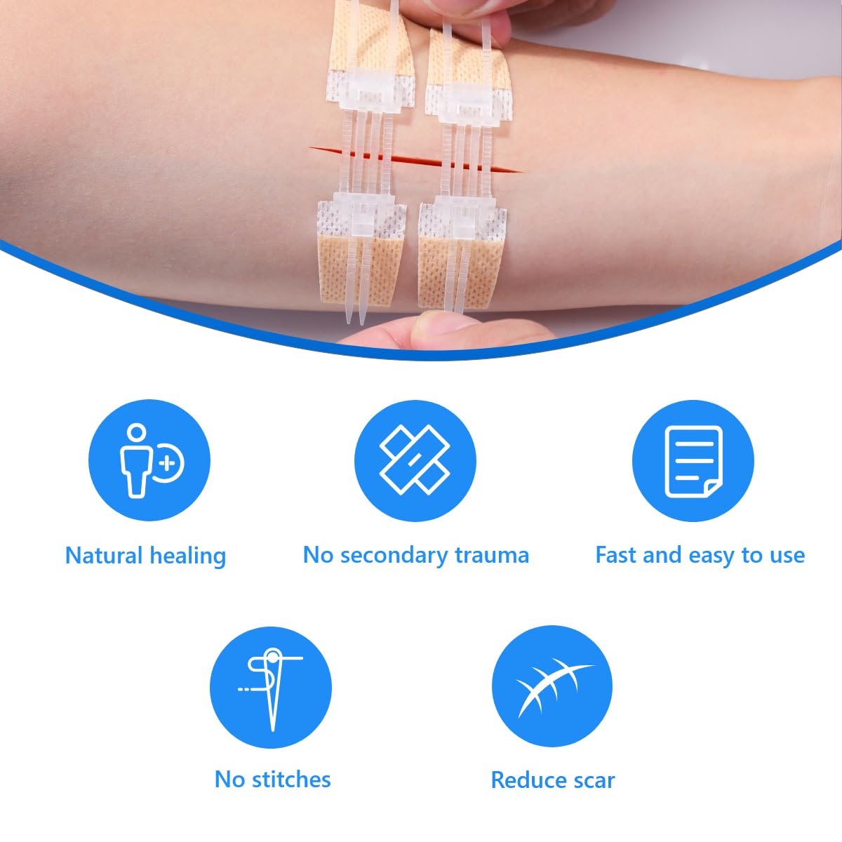 Mua Longmed Emergency Wound Closures - 3 Pcs Butterfly Bandages ...