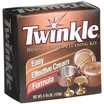 Amazon.com: Twinkle Brass & Copper Cleaning Kit, Easy Effective Cream ...