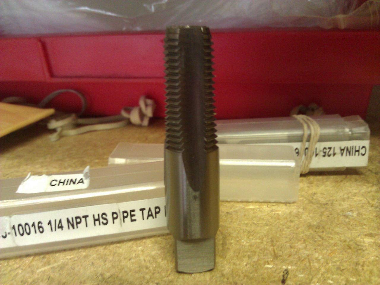 1/4-18 NPT HIGH Speed Steel Left Hand Pipe TAP tillescenter Cutting ...