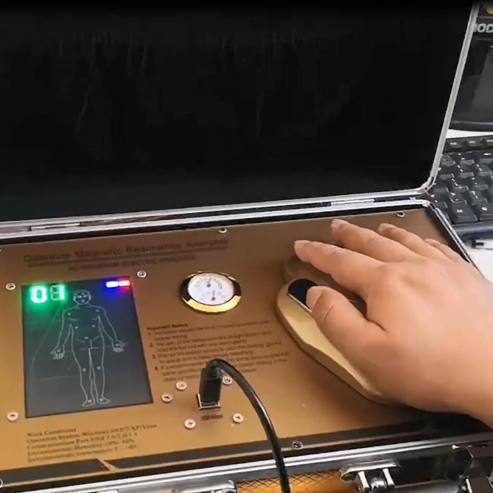 Mua Quantum Resonance Magnetic Analyzer,Sub-health Body Detector,Human ...