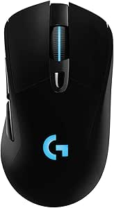 Logitech G G703 LIGHTSPEED Wireless Gaming Mouse with HERO 25K Sensor ...