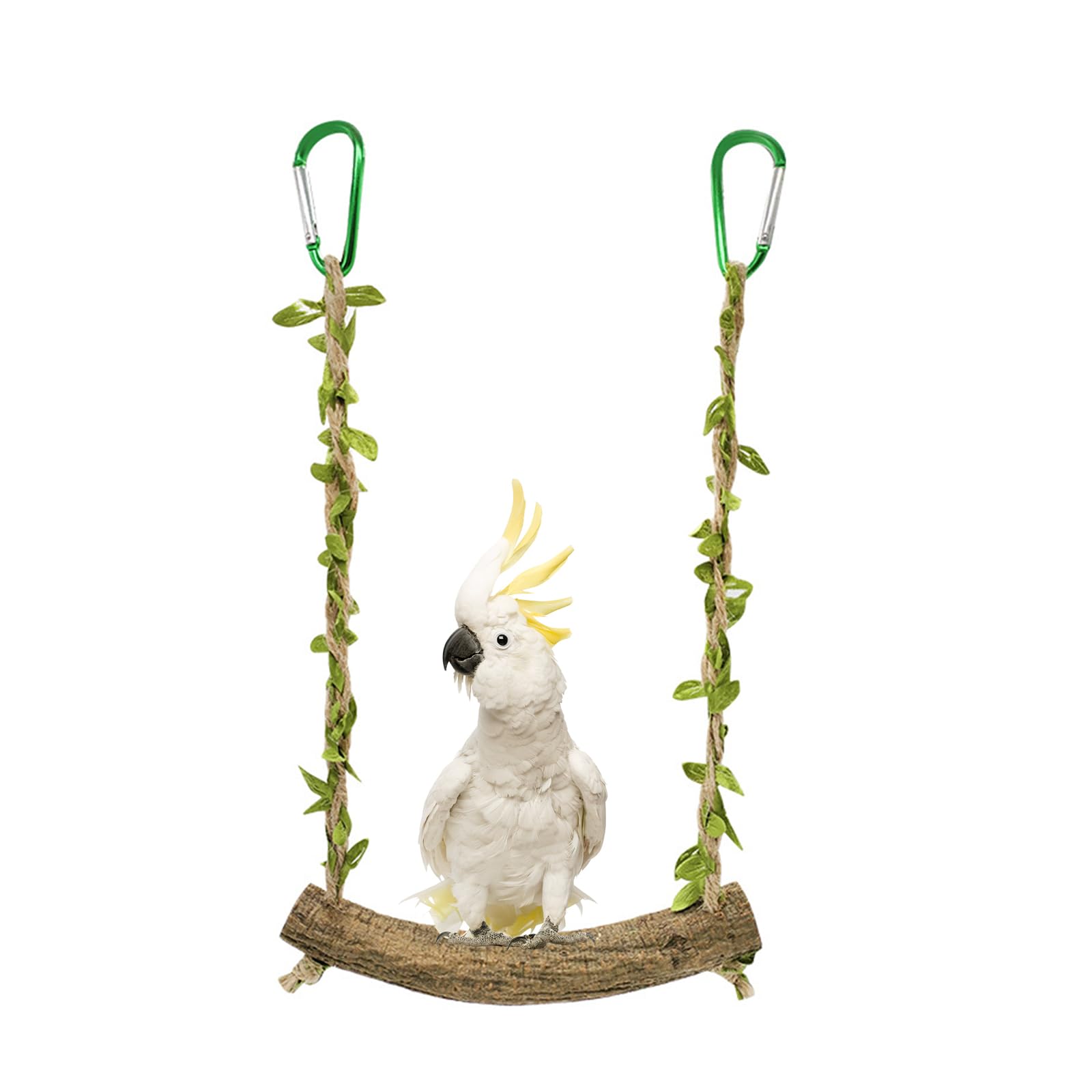 Mua Bird Swing Stand Bird Perch Stand Parrot Rope Swing Hanging Toy ...