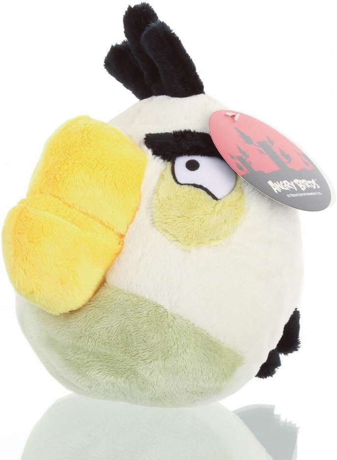 Angry Birds Plush Toy Stuffed Animal White Bird 20 cm – BigaMart