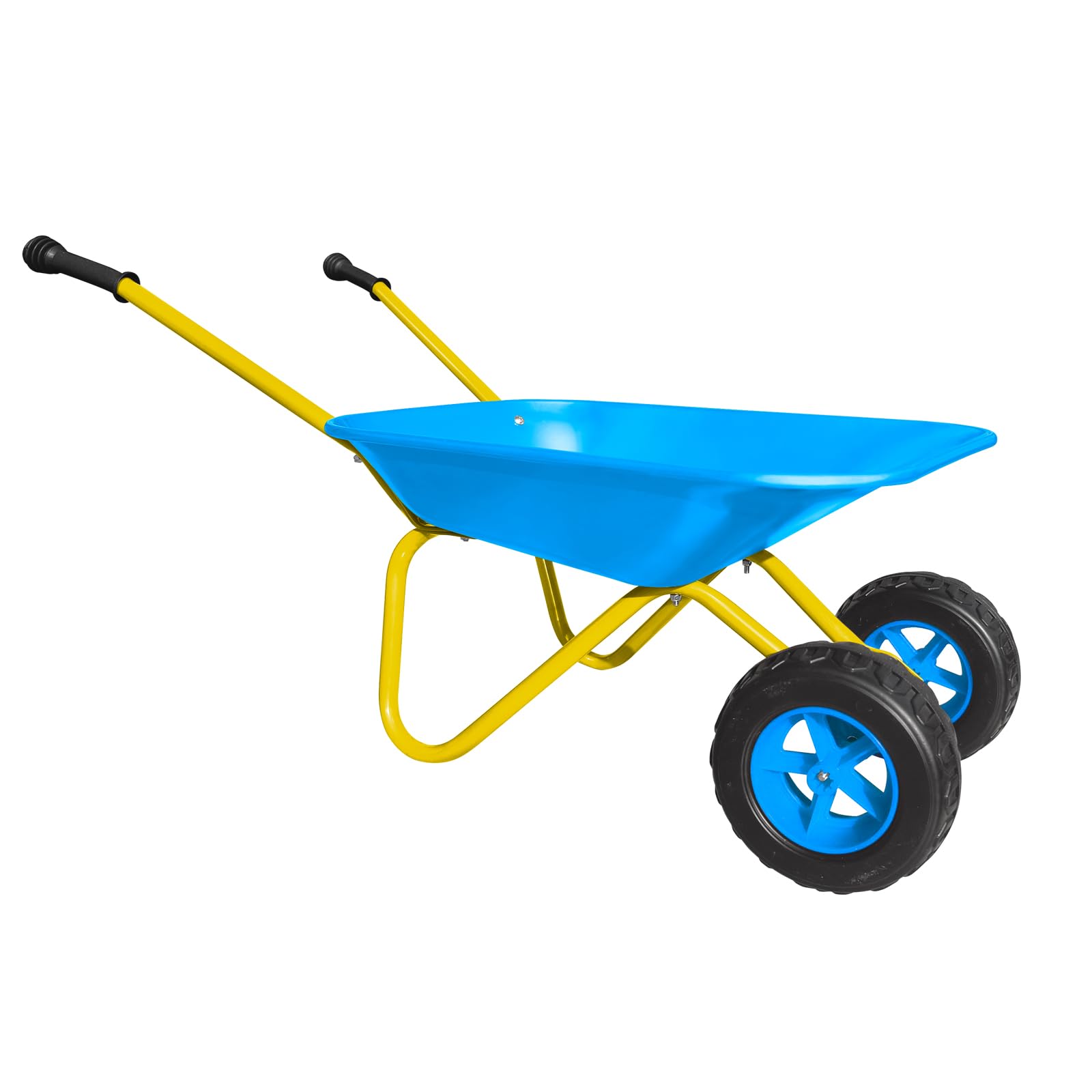 3T GROUP Kids Metal Wheelbarrow,Toddler Wheelbarrow Toy,Children Steel Wheelbarrow For Kids ...