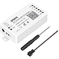 Amazon.com: SEZO WS2812B WS2811 LED WiFi Controller, iOS Android App Control DC 5V~24V SP801E ...