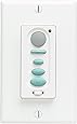 Hunter 27186 Fan/Light Wall Mount Control - Ceiling Fan Wall Controls ...