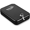 Amazon.com: Tenamic Pistol Safe, Portable Travel Gun Safe, Solid Steel ...