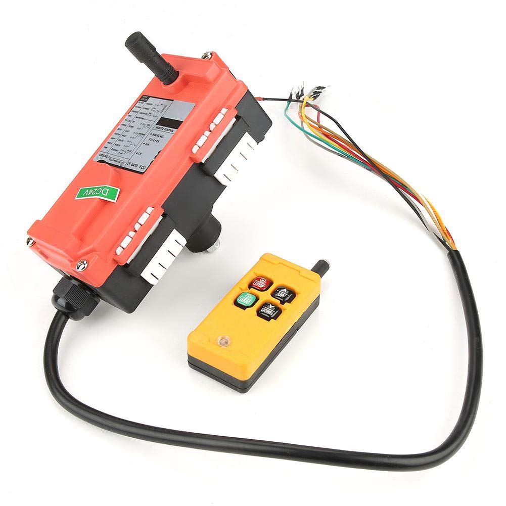 4 Buttons Crane Chain Hoist Push Button Switch 24V Heavy Duty Hoist ...