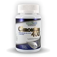 CHROMIUM 400, 2 frascoS con 120 cápsulas de 400 mg c/u. (2) : Amazon ...