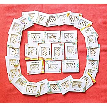 Amazon.com: 15 Bindi Packs - Bindi Packets- Lot of Bindi Packs - Fancy ...