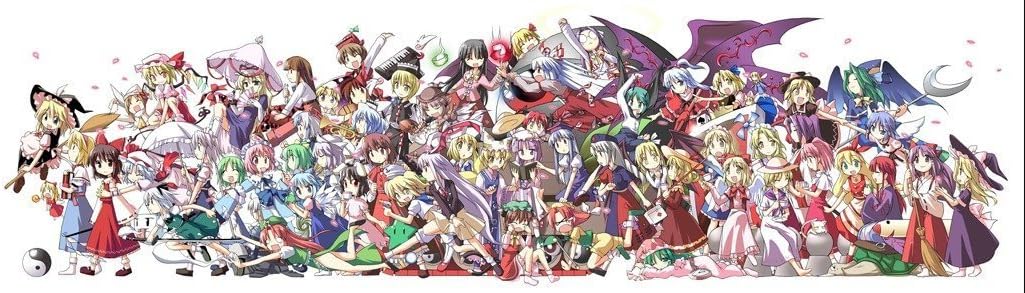Amazon.com: Touhou poster 47 inch x 13 inch: Posters & Prints