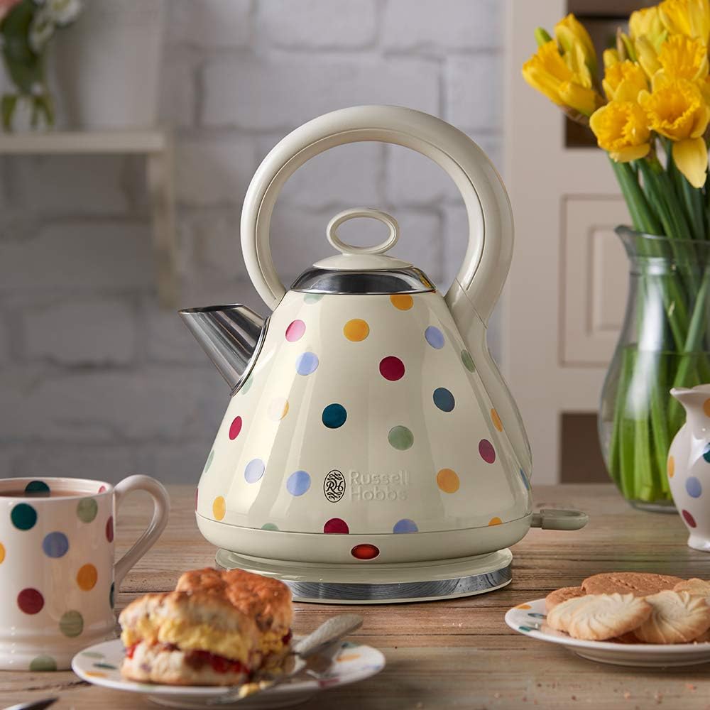 Russell Hobbs Emma Bridgewater Cordless Electric Kettle with Emma ...