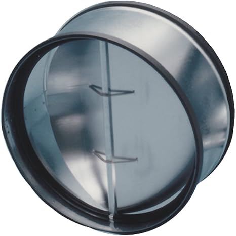 ALDES 14" Round Spring Loaded Backdraft Damper - Professional Grade ...