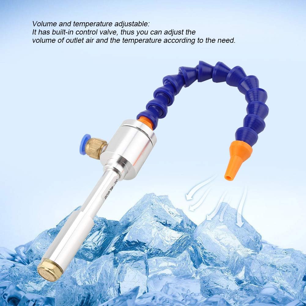 Mechanical Process Mini Vortex Cold Air Dry Cooling Gun Aluminum Alloy ...