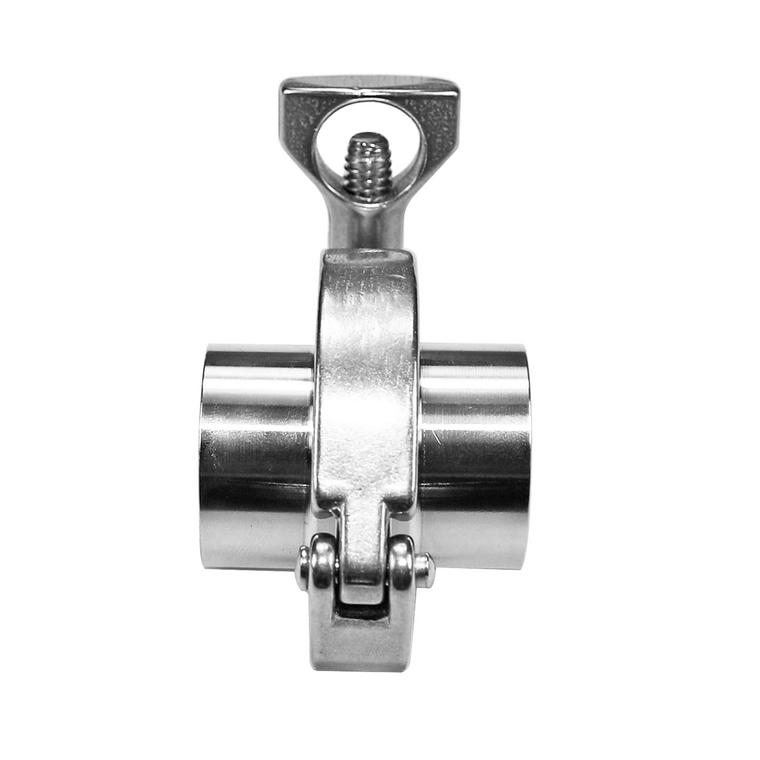 AKIHISA 1.25 Inch Tri Clamp Fastening Clamp Joint Set,304 Stainless ...