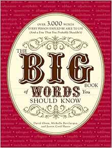 Amazon.com: The Big Book of Words You Should Know: Over 3,000 Words ...