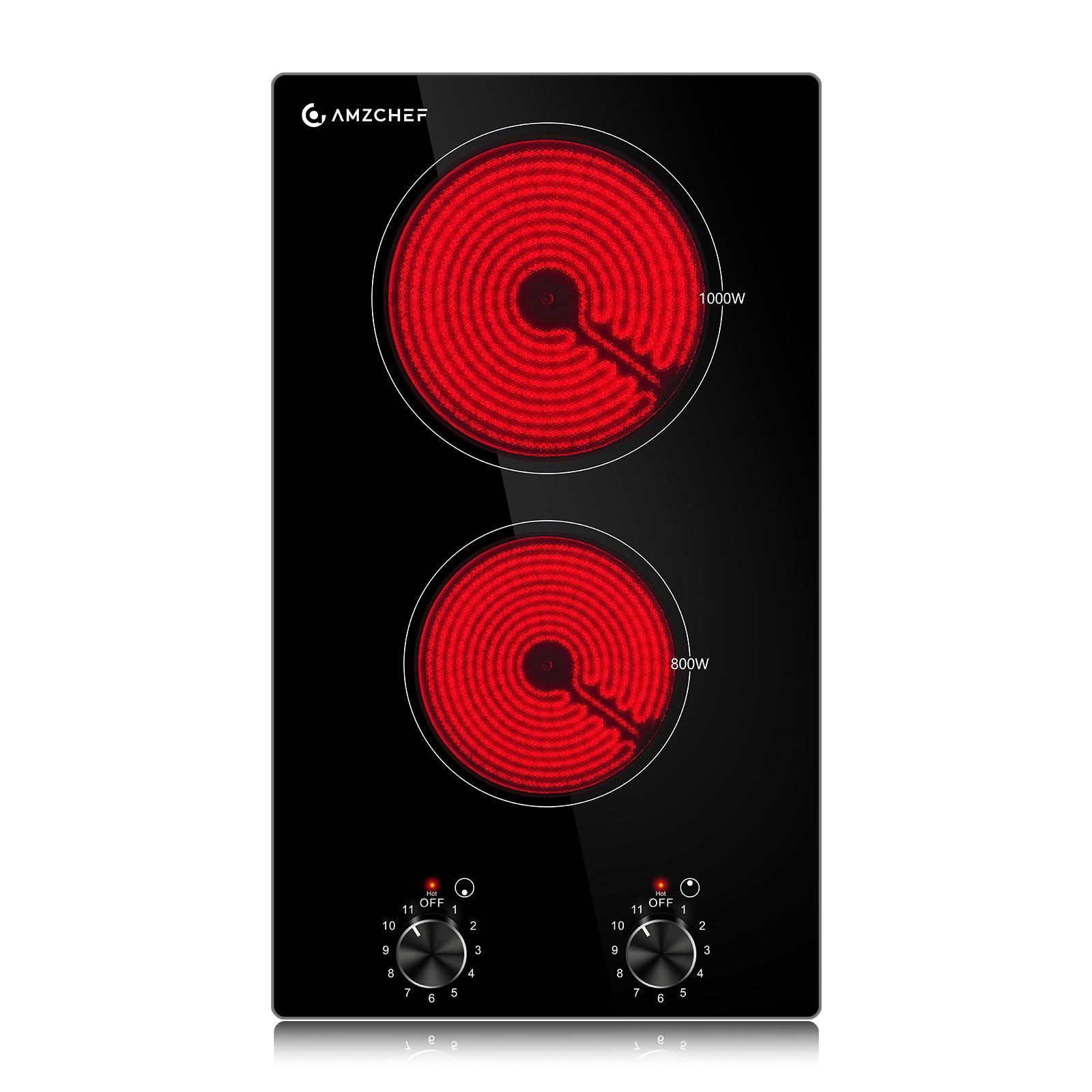 Mua AMZCHEF Domino Plug In Induction Hob, 2800W Built-In Electric ...