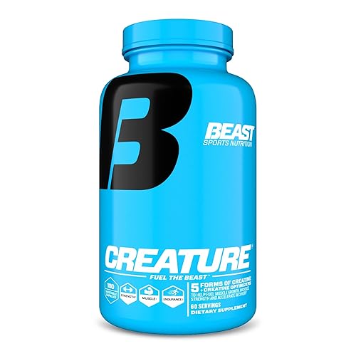Beast Sports Nutrition Creature - 180 Vegetable Capsules - 5 Forms of ...