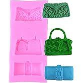 Amazon.com: Handbag Clutch Bags and Purses Silicone Mold for Epoxy ...