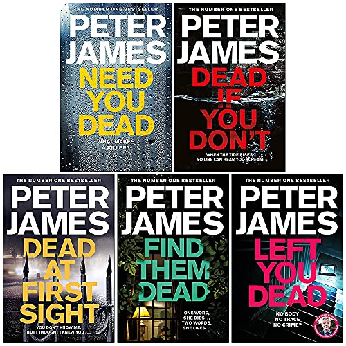Amazon - Roy Grace Series 13-17 Collection 5 Books Set By Peter James ...