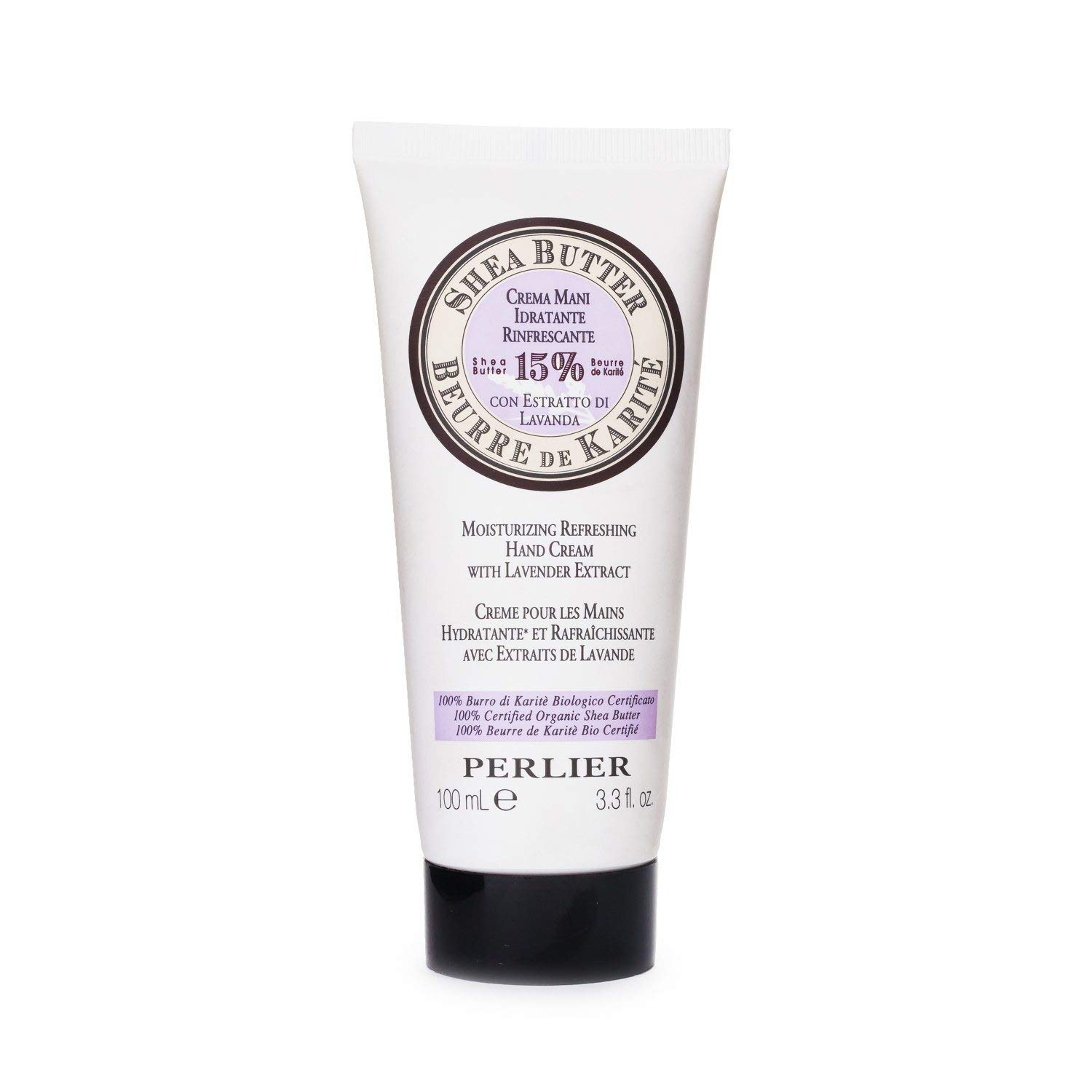 Amazon.com: Perlier Shea Butter & Lavender Hand Cream, 3.3 fl. oz.: Premium Beauty