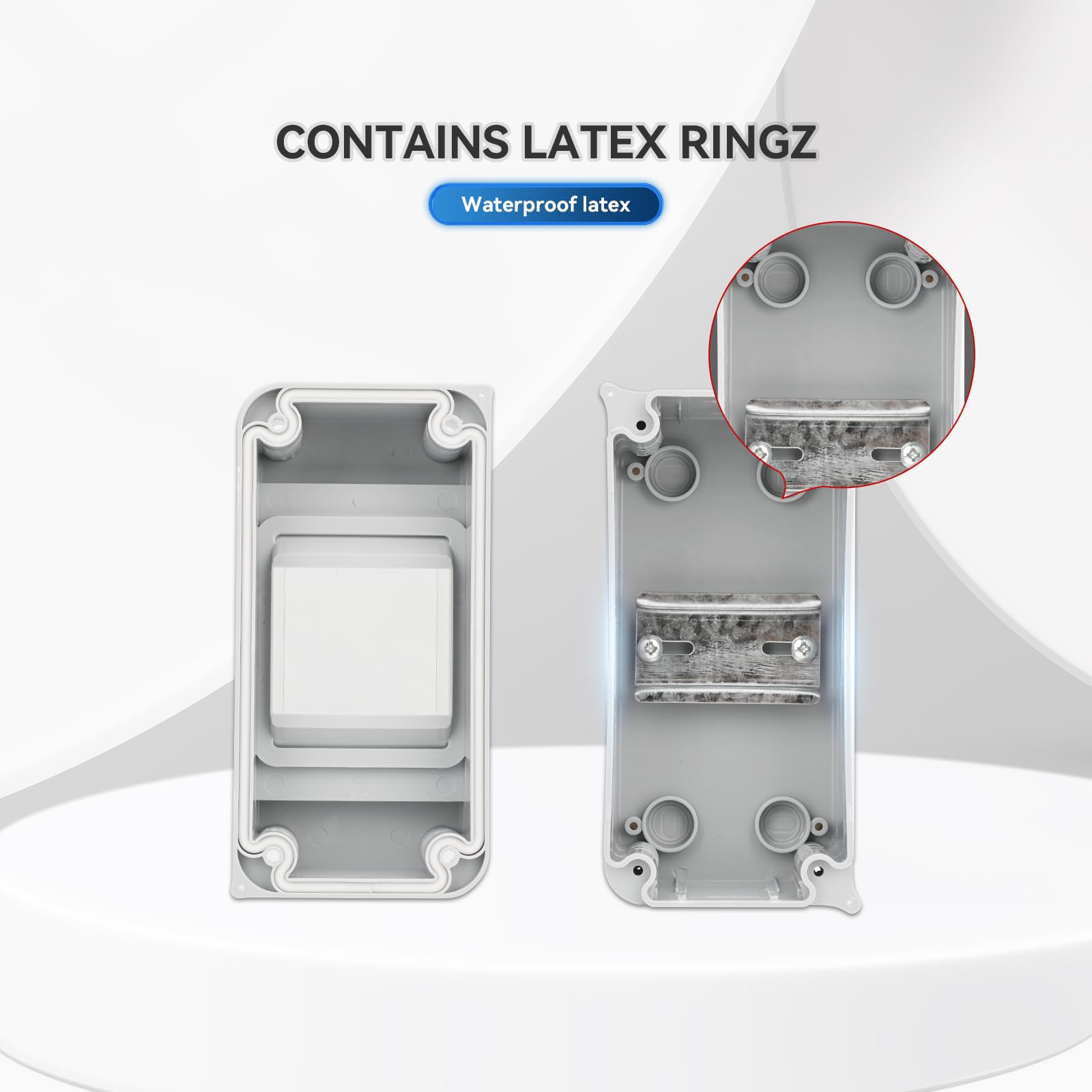 MOLLOM 3 Way Circuit Breaker MCB Distribution Protection Box With DIN ...