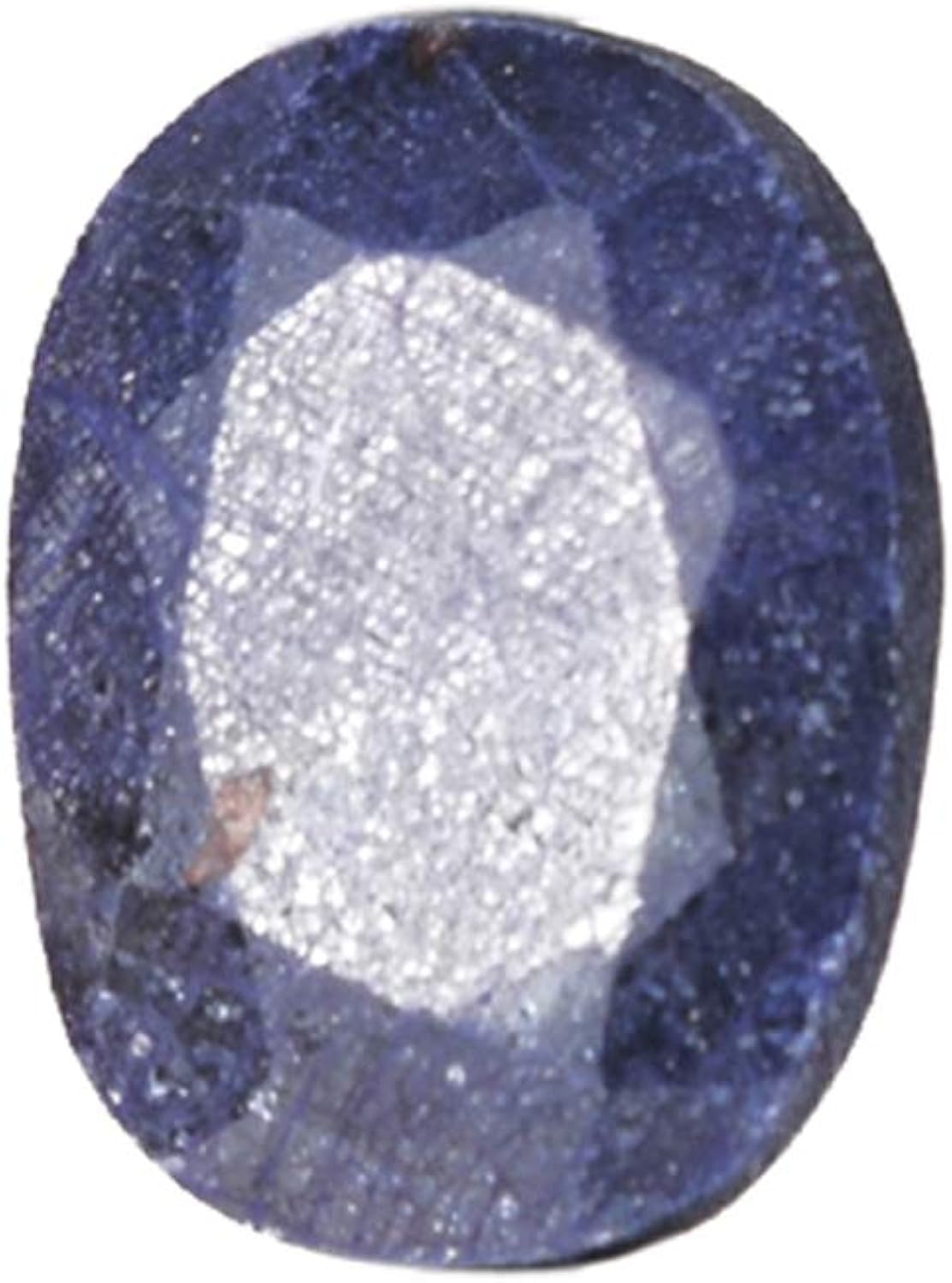 Zafiro natural, zafiro africano azul de 11 x 8 mm, zafiro azul de corte ...