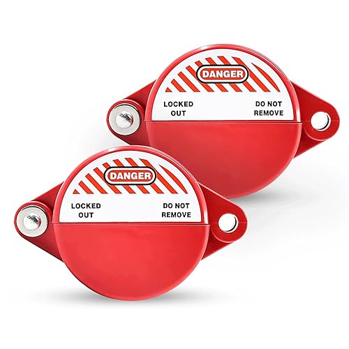 Ravct 2 Pack Ball Valve Lockout Device, Adjustable Outdoor Water Spigot ...