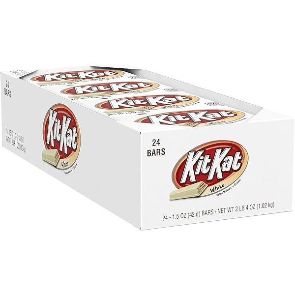 Kit Kat Vanilla KIT KAT® White Creme Wafer Snack Size Candy Bars,