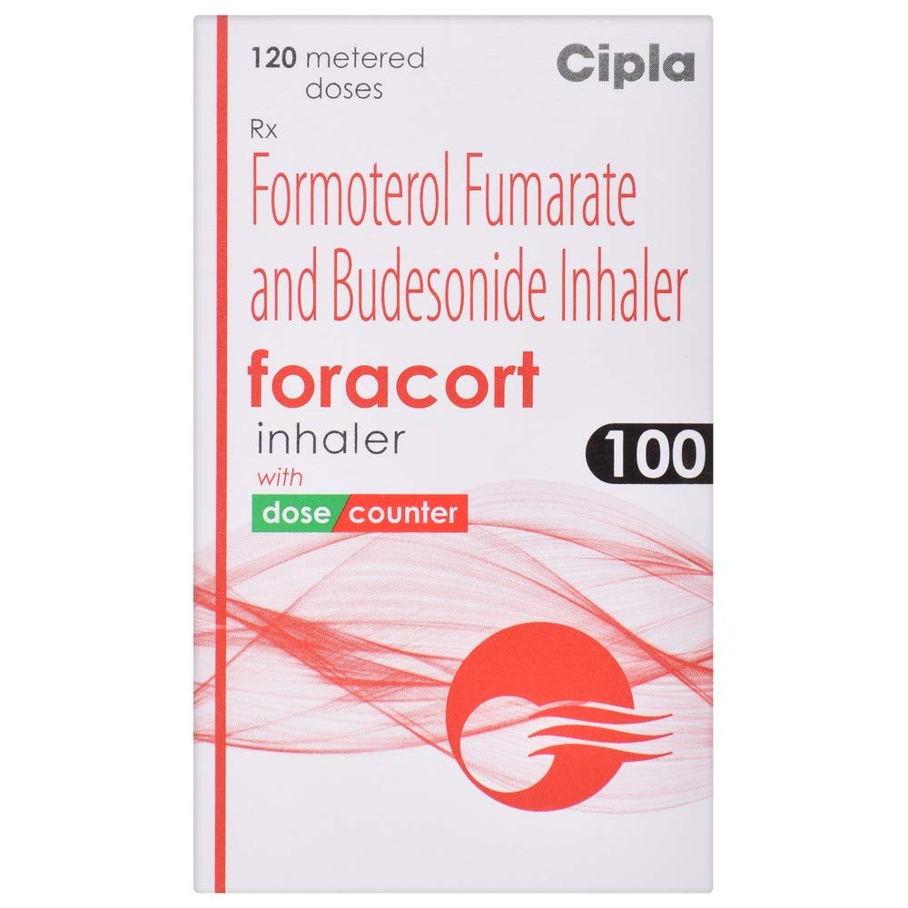 Foracort 100 - Bottle of 120 Metered Doses Inhaler: Amazon.in