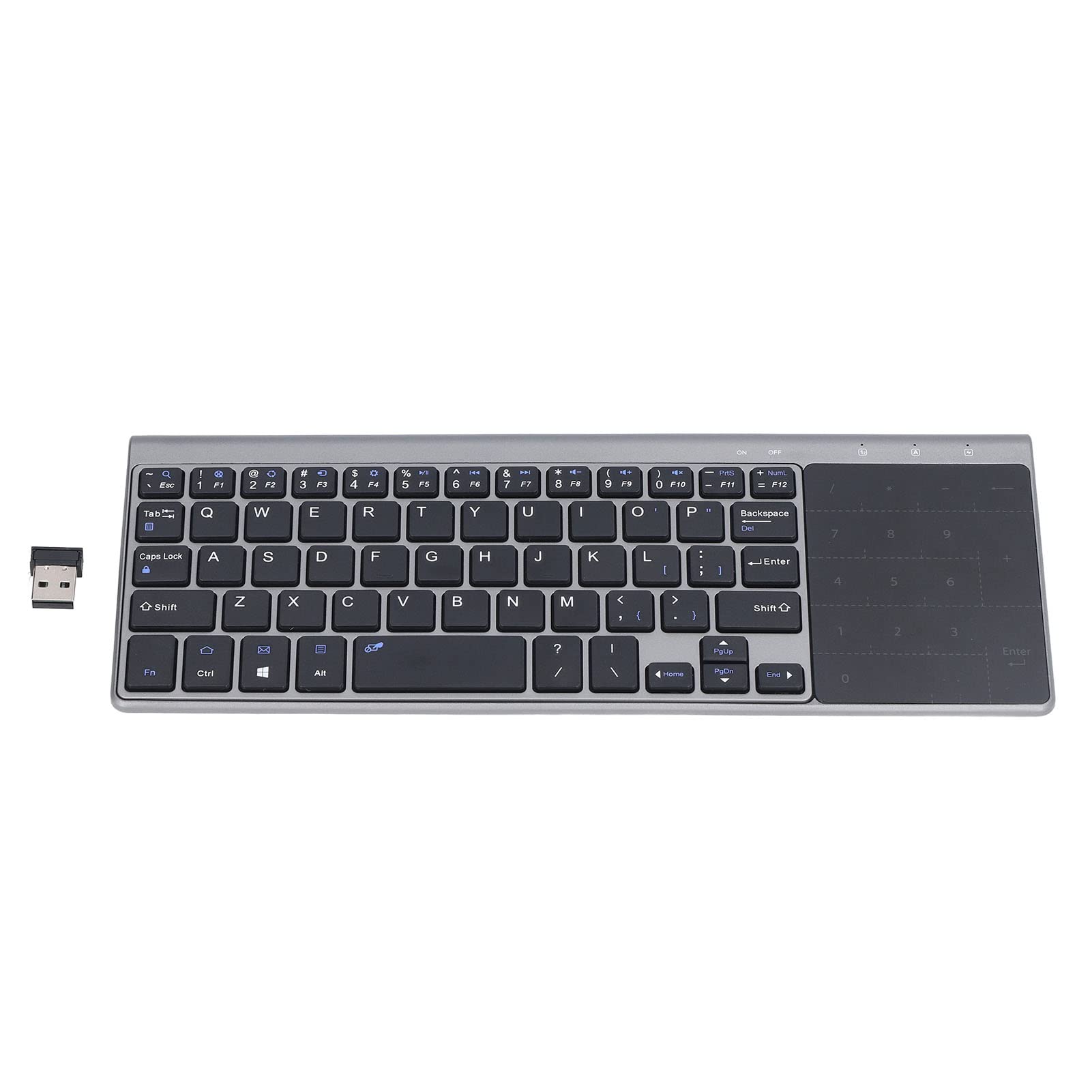 Mua Wireless Ultra Thin Mini 59 Keys Keyboard with Touchpad and Numeric ...