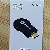 Anycast Wireless WiFi 1080P HDMI Display TV Dongle: Amazon.in: Electronics