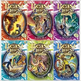 Beast Quest Series 3 Set: The Dark Realm: Amazon.co.uk: Adam Blade ...