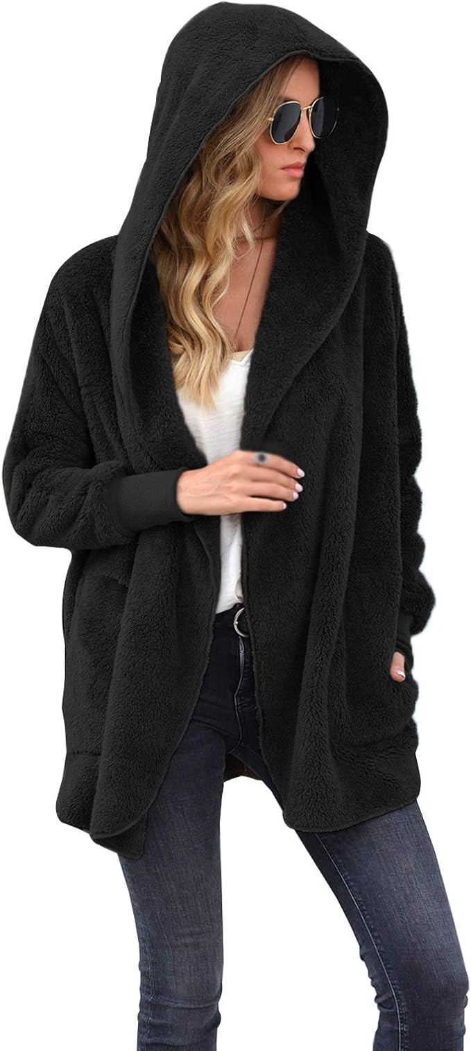 Chaqueta con Capucha con Capucha de Peluche con Capucha con Capucha con ...