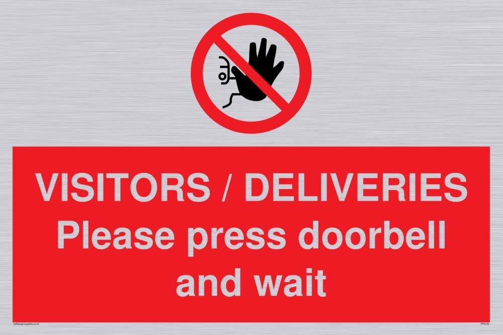 VISITORS/DELIVERIES Please press doorbell and wait – BigaMart
