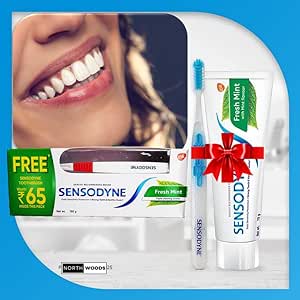 Buy Sensodyne toothpaste fresh mint 150gms|Freshens breath,Mint taste ...
