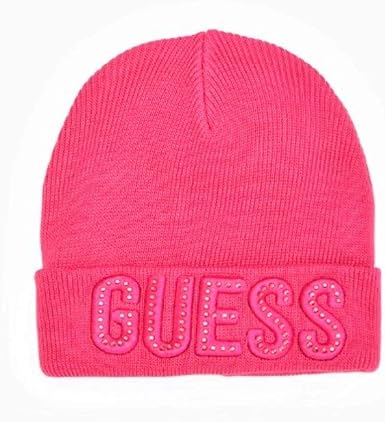 Guess Hat with Logo - Pink - M : Amazon.co.uk: Clothing