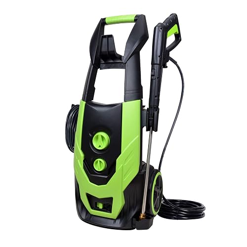 Workmoto 5000PSI 4.0 GPM Electric Power Washer with 5 Quick-Connect ...