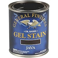 General Finishes Oil Base Gel Stain, 1 Quart, Java - Water Based ...