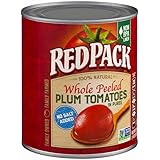 Amazon.com : Redpack Whole Peeled Plum Tomatoes in Puree 12-Pack (28oz ...