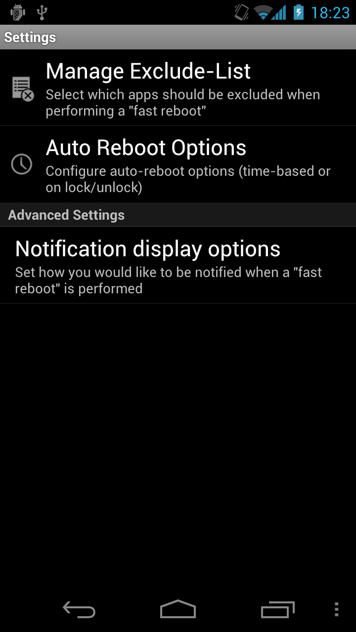 Fast Reboot Pro:Amazon.com:Appstore for Android