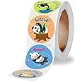 Amazon.com: Aisatisforu Cute Animal Reward Stickers for Teachers ...