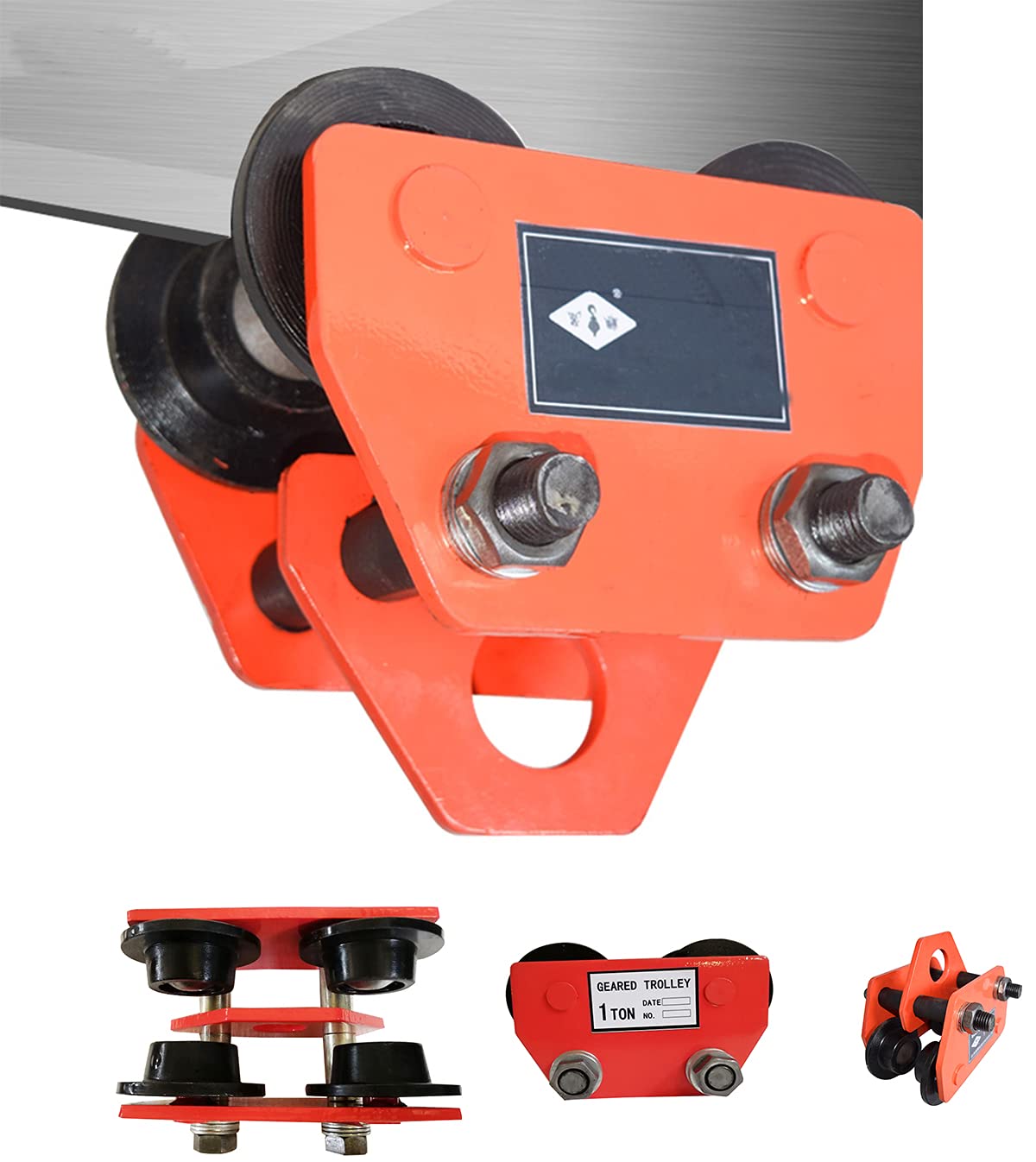 Mua Push Trolley 2 Ton 4400LBS Beam Trolley Capacity Plain Trolley ...