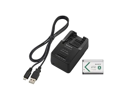 Sony Battery, Charger and USB Cable (Black): Amazon.in: Electronics