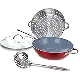 Amazon.com: Simply Ming Premiere Gourmet Pressure Cooker with Technolon ...