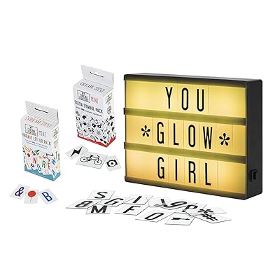 Colorful Cinema Lightbox Bundle with Extra Letters Philippines | Ubuy